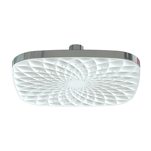 自洁方形头顶花洒 -Moen摩恩中国官网